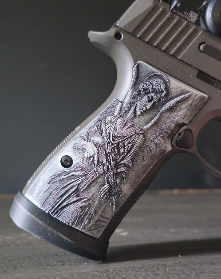 Custom P365 AXG Legion Grips | Artistry & Performance - Lambda