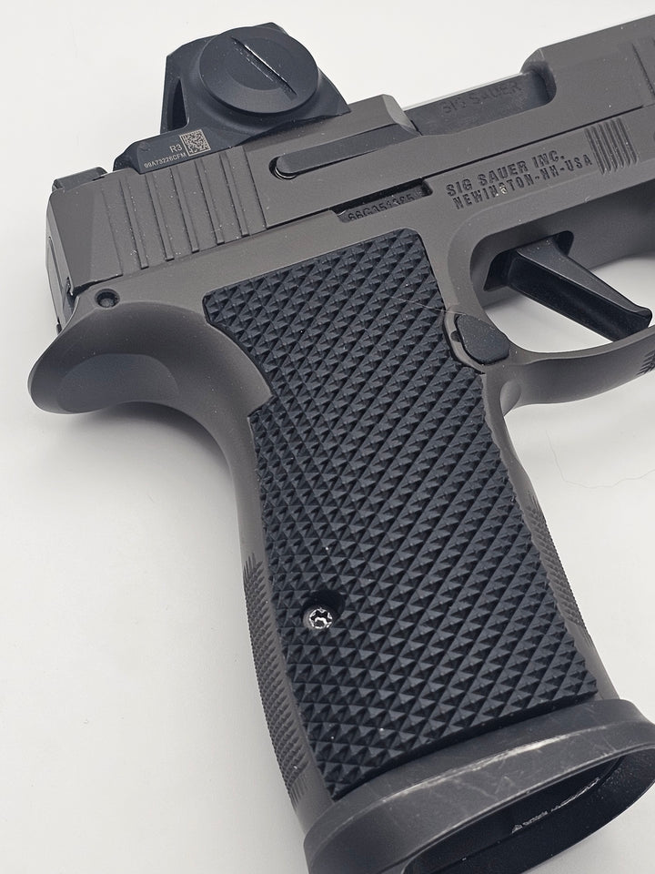 Custom P365 AXG Legion Grips | Artistry & Performance - Lambda