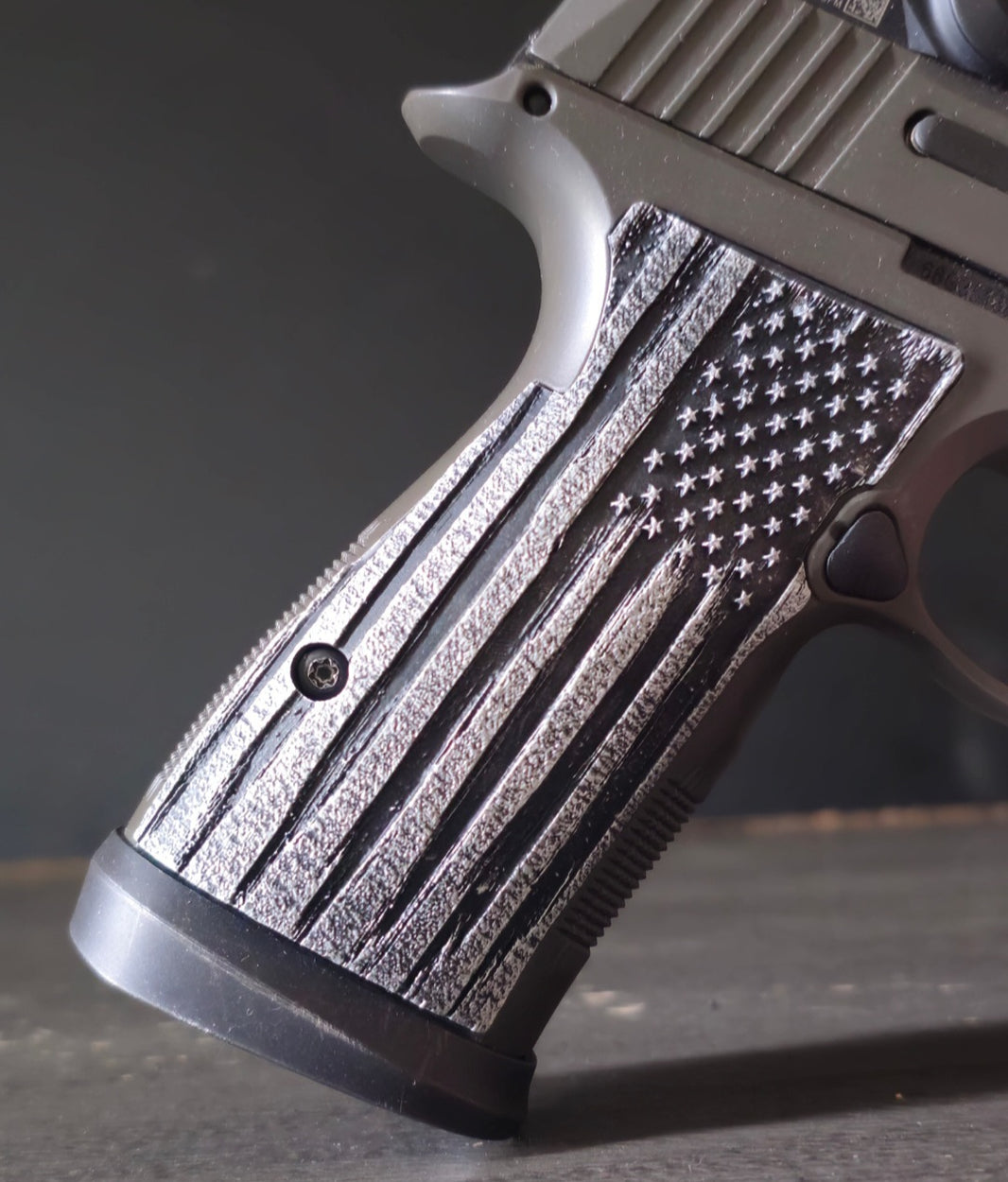 Custom P365 AXG Legion Grips | Artistry & Performance - Lambda