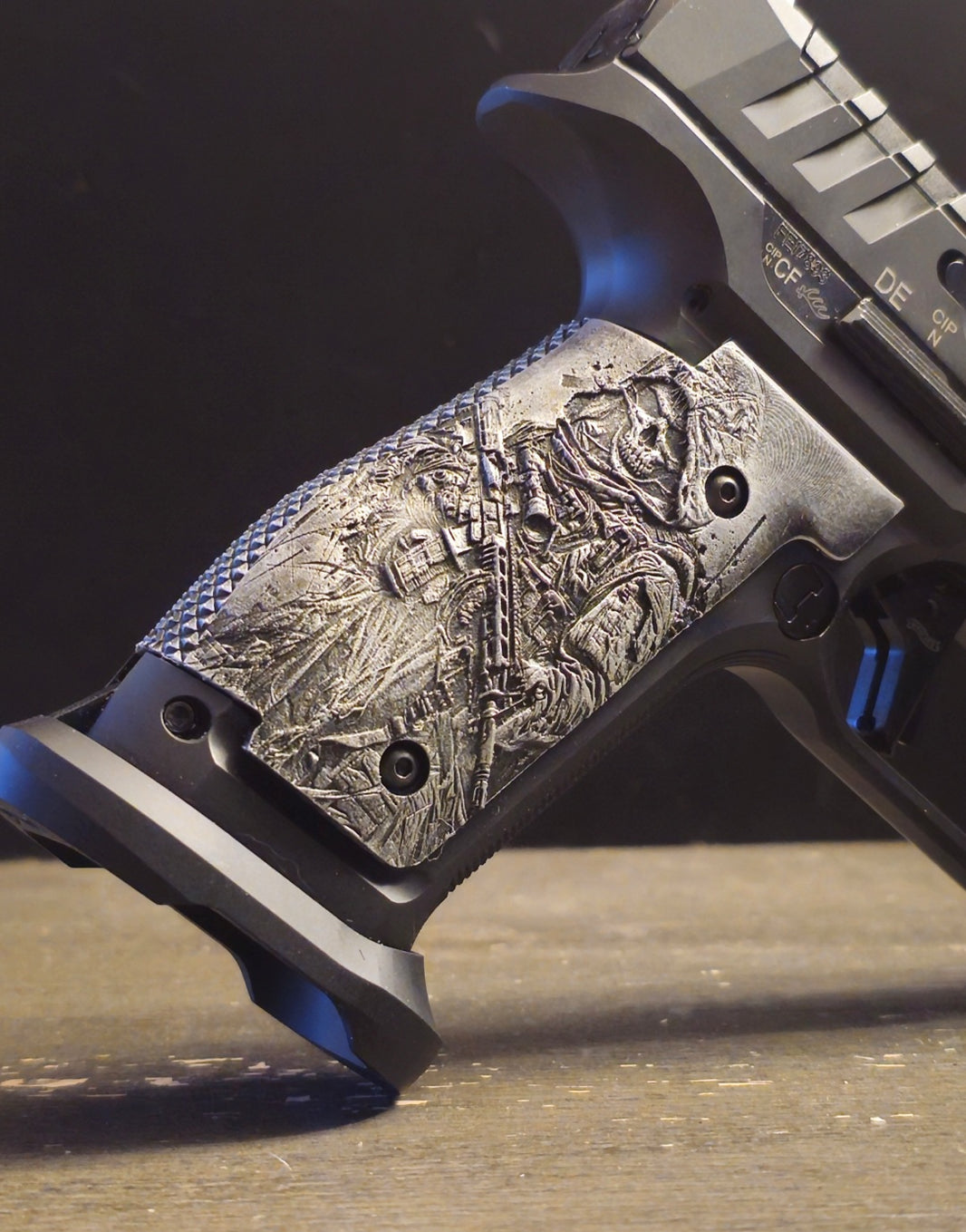 Limited Edition Hand-Painted Grips – Lambda