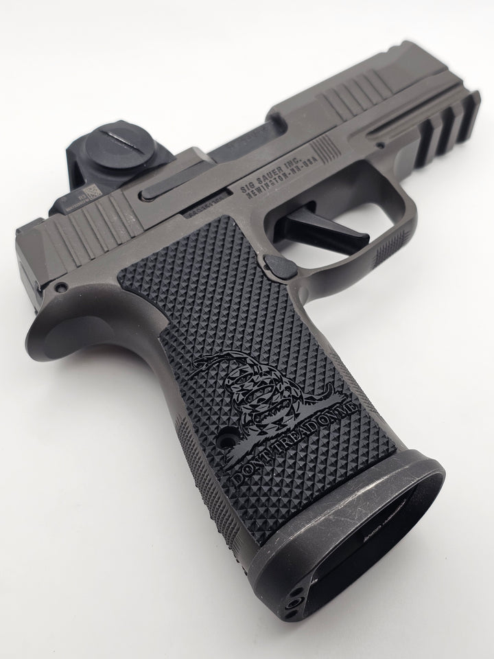 Custom P365 AXG Legion Grips | Artistry & Performance - Lambda