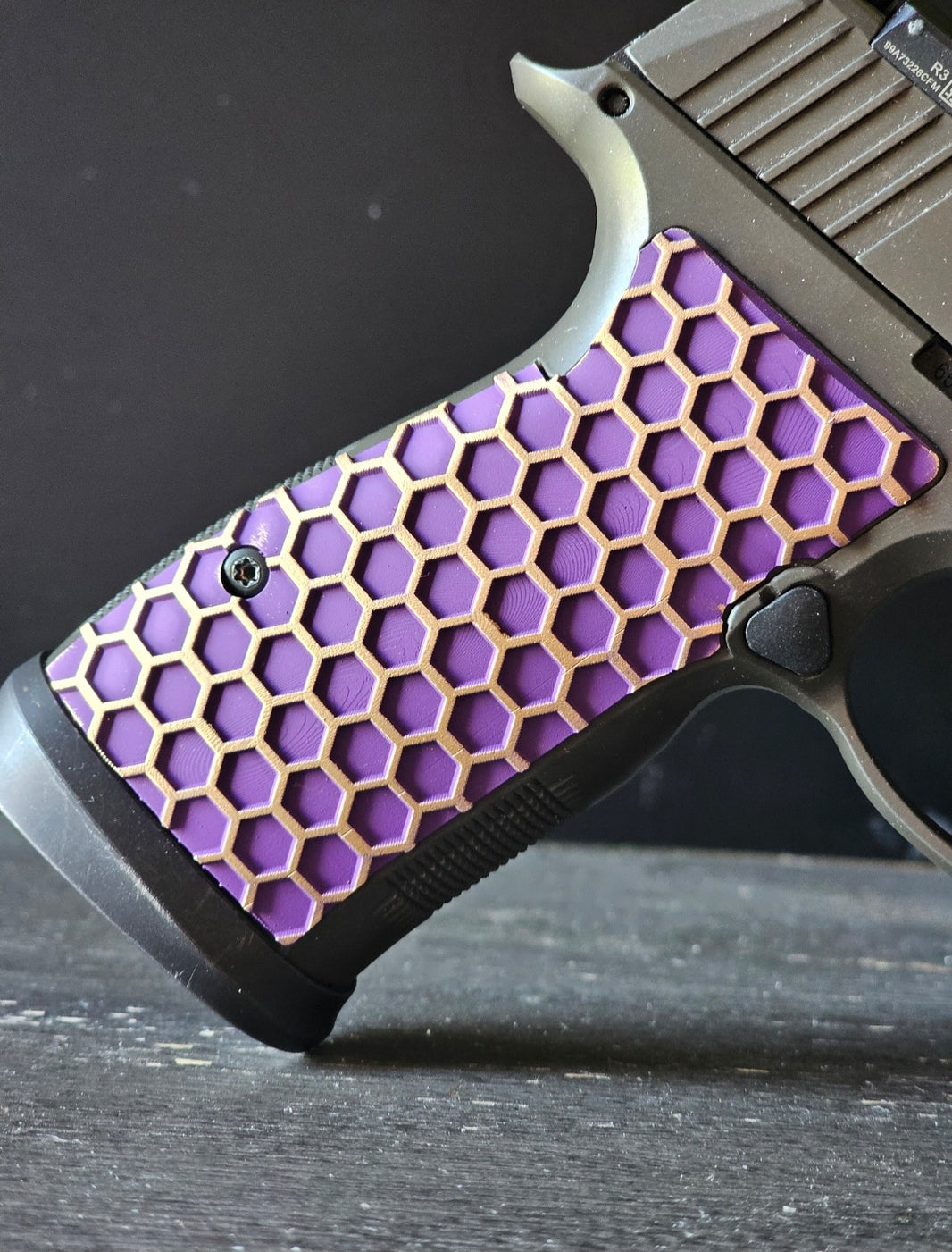 Custom P365 AXG Legion Grips | Artistry & Performance - Lambda